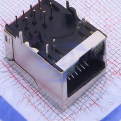 China Network Cabling Connector Kinghelm KH-5922S-8P8C-D 8P8C Connector for Data Transmission for sale