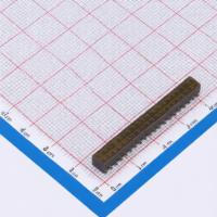 China Surface Mount Technology SMT Connector 2x20 Pin 40 Pin Count Kinghelm KH-2FH-2X20P-H4.3-SMT Electronic Part 43mm Height for sale
