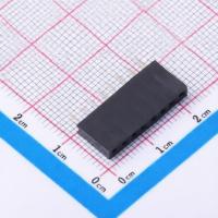 China Female Header Connector 2.54mm Pitch Single Row 8 Pins Kinghelm KH-2.54FH-1X8P-H8.5 SMT Mounting for sale