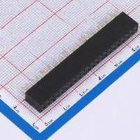 China 2.54mm Pitch Connector 2x22P 8.5mm Height Kinghelm KH-2.54FH-2X22P-H8.5 for Electronic Applications for sale