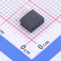 China female header connector kinghelm KH-1.27FH-1X4P-H4.3 with polyester UL94V-0 insulator and 4.3mm height for sale