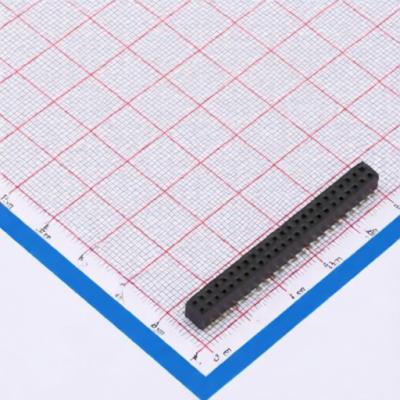 China SMT Connector 2x24 Pin 254mm Pitch Surface Mount Kinghelm KH-2FH-2X24P-H4.3-SMT Electronic Component for sale