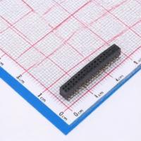 China Kinghelm KH127FH2X21PH43SMT SMT female header connector single row 127mm pitch with UL94V0 insulator for sale