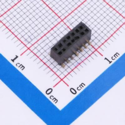 China Electronic connector kinghelm KH-1.27FH-2X7P-H3.4-SMT SMT mounting 1.27mm pitch 2x7 position 3.4mm height for sale