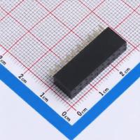 China 2.54mm Pitch Connector 2x10 Positions 8.5mm Height Kinghelm KH-2.54FH-2X10P-H8.5 Electronic Component for sale