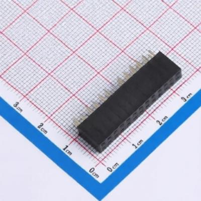 China 2.54mm pitch 2x13 pin connector with 8.5mm height kinghelm KH-2.54FH-2X13P-H8.5 electronic component for sale