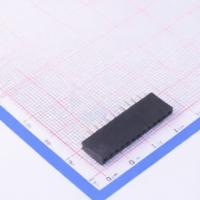 China Female header connector Kinghelm KH-2.54FH-1X13P-H8.5 13 pins single row 2.54mm pitch electronic solution for sale