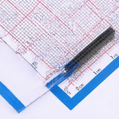 China Surface Mount Female Header Connector Kinghelm KH-1.27FH-2X20P-H4.3-SMT 1.27mm Pitch Dual Row 40 Pins for sale