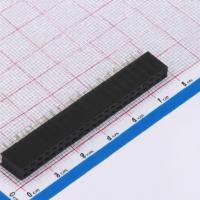 China 2.54mm Pitch Connector 2x30P Position 8.5mm Height Kinghelm KH-2.54FH-2X30P-H8.5 Electronic Part for sale