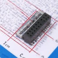 China Surface mount connector Kinghelm KH-1.27FH-2X12P-H4.3-SMT 1.27mm pitch 2 by 12 positions and 4.3mm height for sale
