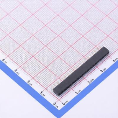China Female Header Single Row 20 Pins 2 Millimeter Pitch Kinghelm KH-2FH-1X20P-H4.3 Electrical Connector for sale