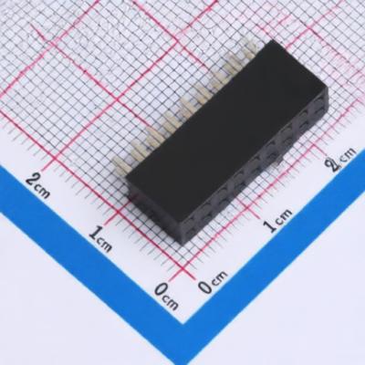 China Connector 2.54mm Pitch 2x9 Position Height 8.5mm Kinghelm KH-2.54FH-2X9P-H8.5 Electronic Part for sale