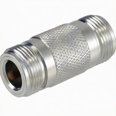 China RoHS Compliant L-com AXA-NFNF N Female to N Female Coaxial Projection Connector for RF Applications for sale