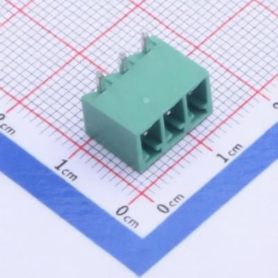 China 381 millimeter pitch 3 position connector kinghelm KH-15EDGRC-3.81-3PG ideal for electronic devices for sale