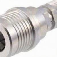 China Snap On QMA Male to SMA Female Adapter L com LCAD91345 Brass Body Gold Plated Contact for RF Systems for sale