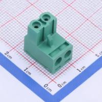 China Durable 2 Pin Connector 508mm Pitch Kinghelm KH-ZBK400R-2P-5.08GS Ideal for Electronic Applications for sale