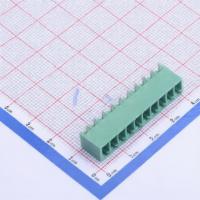 China 3.81 millimeter pitch kinghelm KH-15EDGRC-3.81-10PG connector featuring 10 positions for electronic for sale