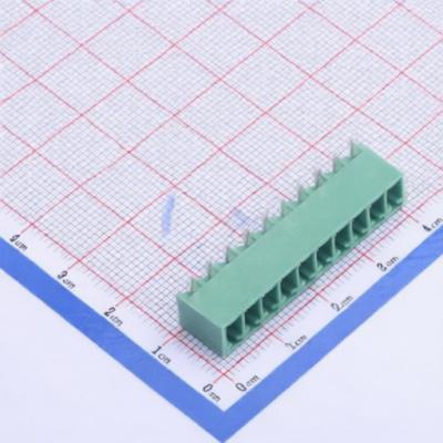 China 3.81 millimeter pitch kinghelm KH-15EDGRC-3.81-10PG connector featuring 10 positions for electronic for sale