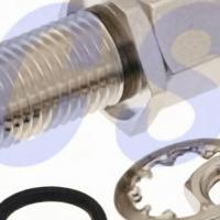 China SMA Female Bulkhead Mount Adapter L-com LCAD9014 Supporting DC to 18 GHz Frequency Range for Test Equipment for sale