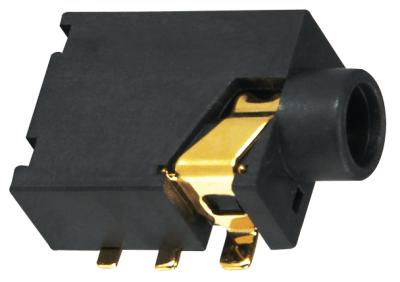 China 3 Pole Surface Mount Audio Jack Kycon STX-35332-5N-TR Complies with EIA Standards CSA NRTL Certified for sale