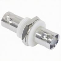 China BNC Jack Feed Thru Adaptor Insulated 50 Ohms L-com BA1089 with Brass and Gold Plated Contacts for sale