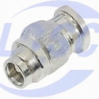 China SMA Plug to BNC Plug Coaxial Adapter 50 Ohm Impedance Brass Body Gold Plated Center Pin L-com BA28 for sale