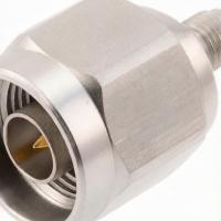 China N Male to SMA Female adapter L-com LCAD91339 featuring PTFE dielectric and gold over nickel plating for testing for sale