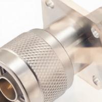 China Flange mount adapter L com LCAD9499 with PTFE dielectric and passivated stainless steel construction for sale