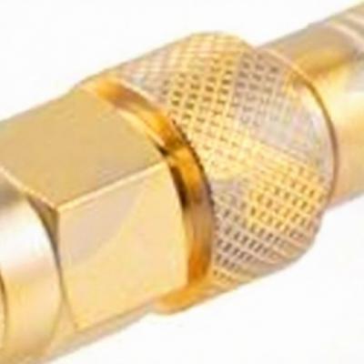 China High Reliability Coaxial Adapter L-com LCAD30010 SMA Male to SMB Plug Connector with VSWR 1.25 to 1 for sale