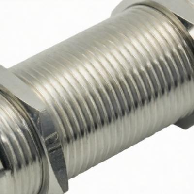 China Durable UHF Jack to UHF Jack Adaptor L-com BA406Z with Nickel Plated Brass Body and Delrin Insulator for sale