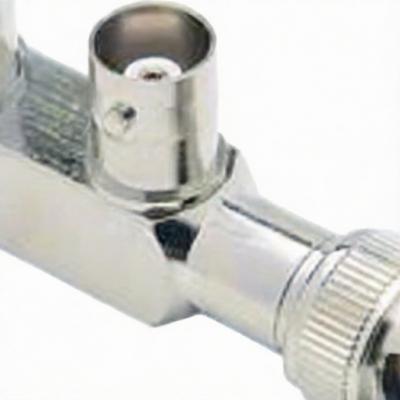 China Coaxial Adapter Featuring L-com BA840 BNC Plug to Dual BNC Jack 50 Ohm Impedance Durable Construction for sale