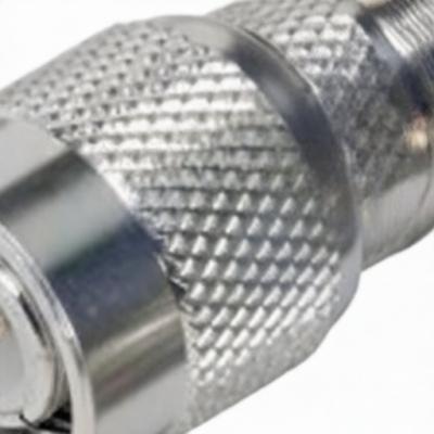 China TNC Male to TNC Female Adapter L-com BA4000 with 50 Ohm Impedance and Robust Brass Body Construction for sale