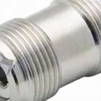 China Signal Transmission UHF Female to Female Connector Adapter L-com BA170 with Nickel Plated Brass Body for sale