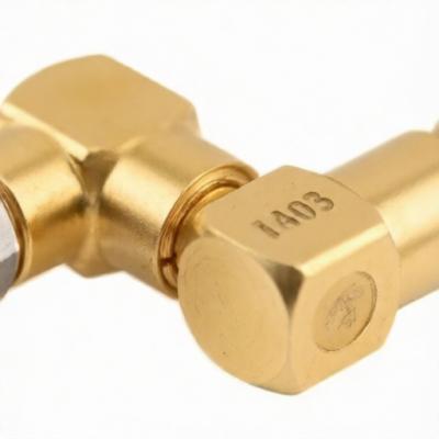 China L-com LCAD1403 RF Swivel Joint Adapter with 1.3 VSWR and Frequency Range up to 6 GHz SMA Male to Male for sale