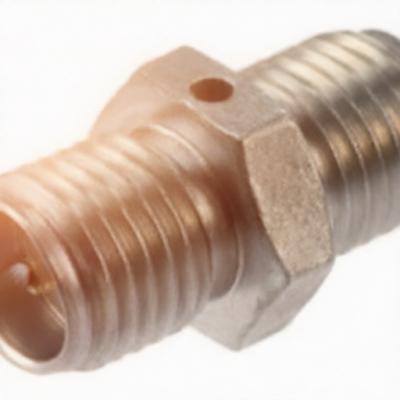 China SMA Female to RP-SMA Female Adapter L-com LCAD91260 with Straight Body Geometry and MIL-G-45204 Certification for sale