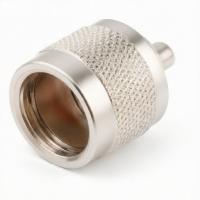 China High Reliability Coaxial Adapter L-com LCAD30022 Featuring Brass Nickel Body and Gold Center Contacts for sale