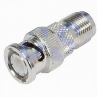 China Coaxial Adapter TNC Female and BNC Male 50 Ohm Impedance L-com BA71 Brass Body with Gold Contact for sale