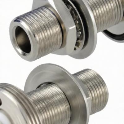 China Durable L-com AXA-AMNFB Coaxial Connector N-Male to Female 50 Ohm Impedance for Signal Transmission for sale