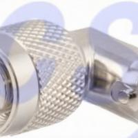 China Durable brass coaxial adapter L-com LCAD30038 with gold plated contacts and PTFE insulation material for sale