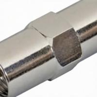 China FME plug coaxial adapter L-com AXA-FMEPFMEP with brass body Teflon dielectric and gold pin plating for sale