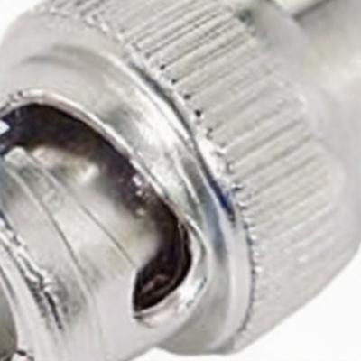 China Coaxial Adapter L-com BA018 BNC Plug to RCA Jack Featuring Nickel Plated Brass Gold Plated Contacts for sale