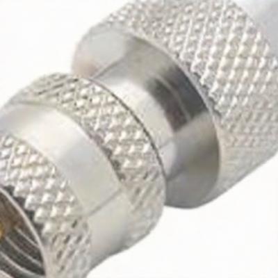 China Coaxial adaptor L-com BA886 Mini UHF plug to TNC jack with 3/8-24 UNEF and 7/16-28 UNEF thread sizes for sale