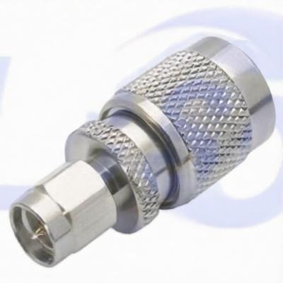 China Durable SMA Plug to TNC Plug Coaxial Adapter L-com BA579 Featuring Nickel Finish and RoHS Compliance for sale