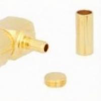 China 12.4 GHz SMA Male Right Angle Connector L-com LCCN3196 for RG316 RG174 RG188 Coaxial Cable Applications for sale