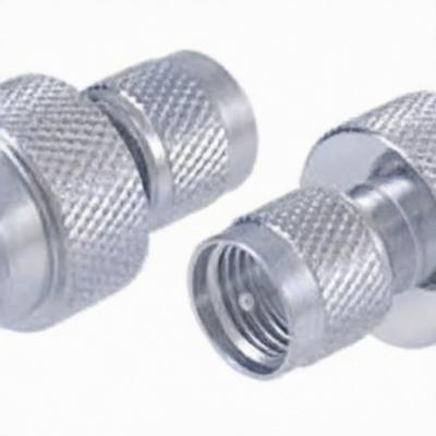 China coaxial adapter L-com AXA-NFMUM converts N-Female connector to Mini UHF Male with low insertion loss for sale
