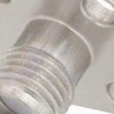 China 18 GHz SMA Female Field Replaceable Connector L-com LCCN3199 with 4 Hole Flange Mount and 020 Inch Pin for sale