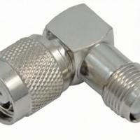 China L com AXA RTPRTJ90 RP TNC connector right angle plug to jack with nickel plating and RoHS compliance for sale