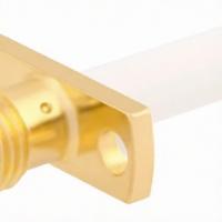 China 50 ohm impedance SMA female connector L-com LCCN3187 designed for telecommunications and data communication for sale
