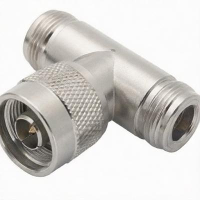 China Type N Plug to Type N Plug Connector L-com BN126 with Durable Brass Body and PTFE Insulator Material for sale