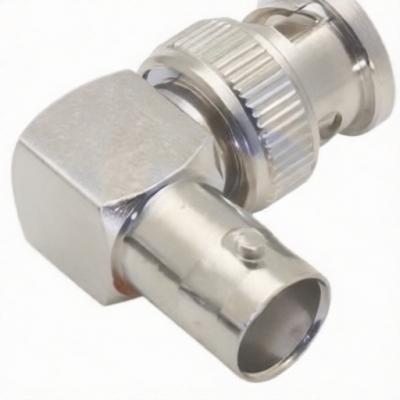 China L-com BA240 BNC adaptor with 50 ohm nominal impedance nickel plated brass body polypropylene insulator and gold flashed contacts for sale